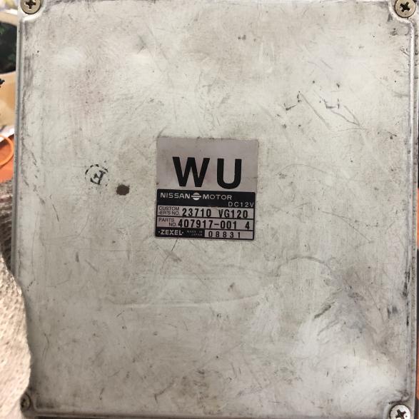 ENGINE ECU NISSAN ZD30 WU 23710-VG120 (COMPUTER BOX – USED ORIGINAL ...