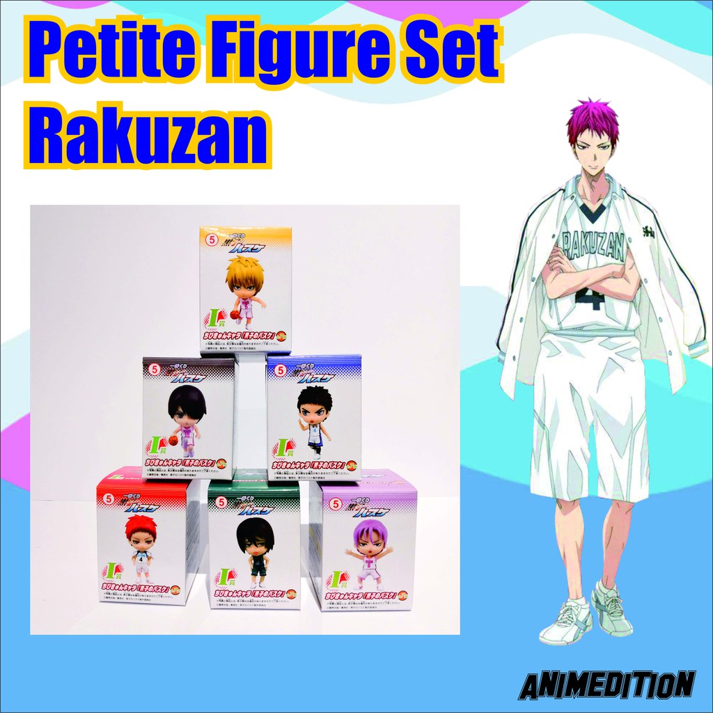 Limited Stock Petite Figure Set Anime Rakuzan Contents 6 | Shopee Malaysia