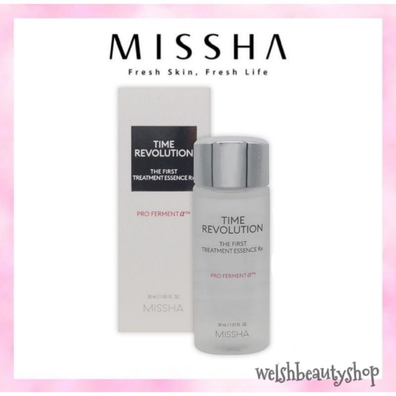 [Sample] [Missha] Time Revolution The First Treatment Essence RX 30ml | Shopee Malaysia