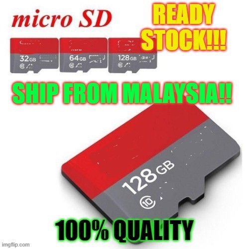 MURAH SD MEMORY SD CARD 8/16/32/64/128/256GB (black card/ color card ...