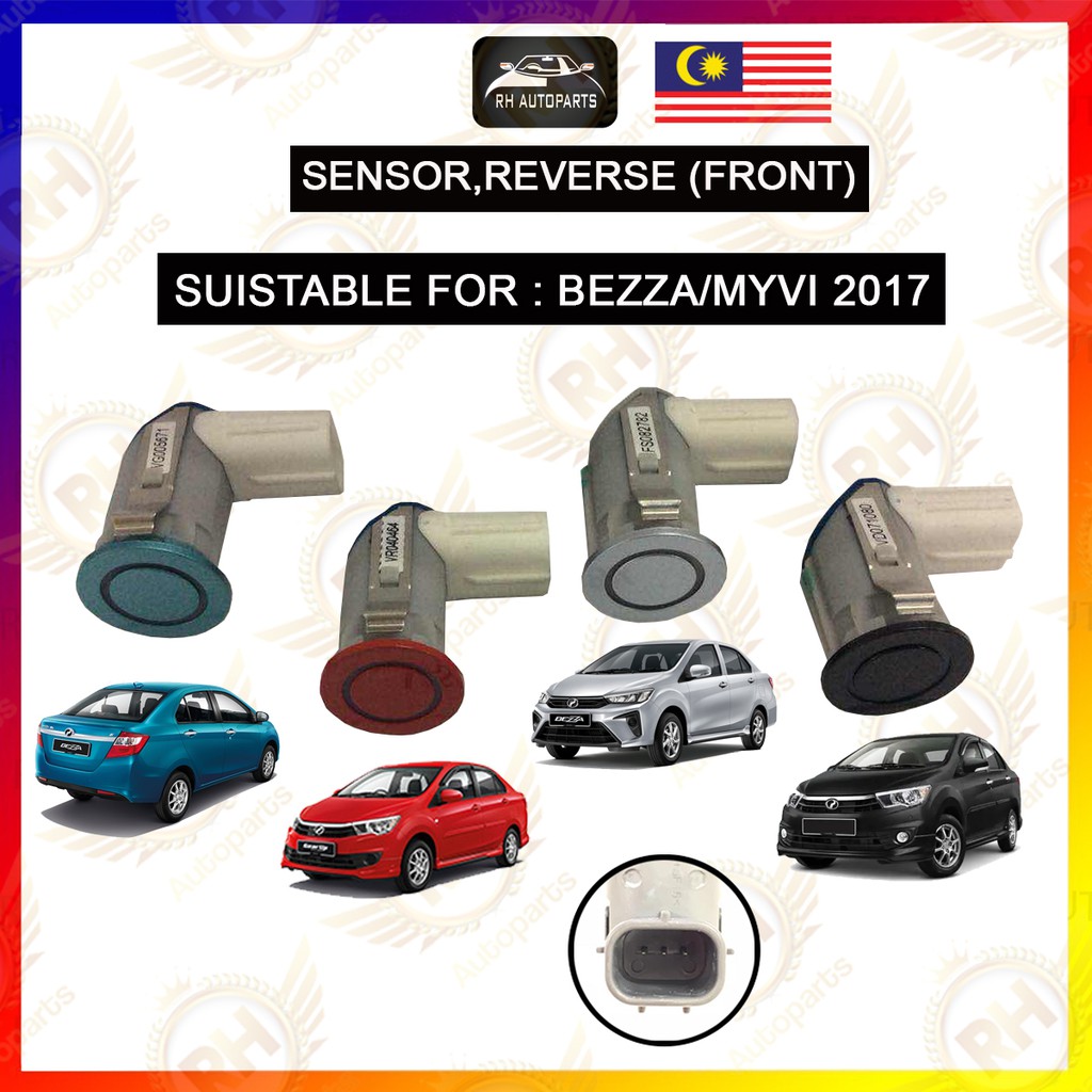 Perodua Myvi Bezza 2017 Parking Sensor Reverse Sensor Front And Rear ...