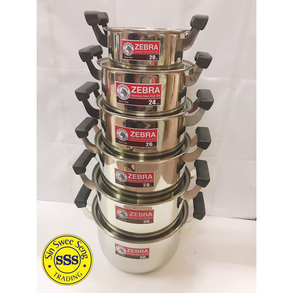 (100% Original) Zebra Thailand Stainless Steel Sauce Pot - Classic ...