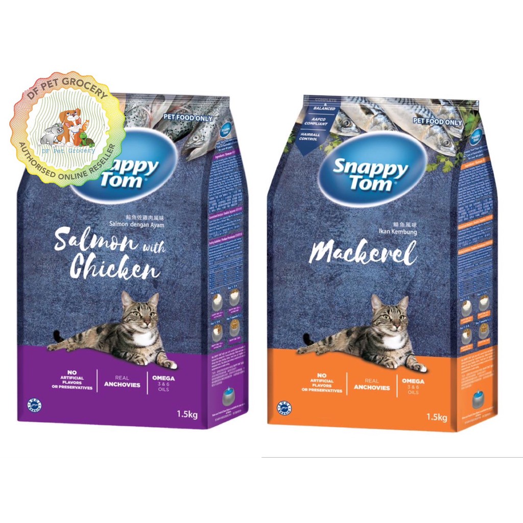 Snappy Tom Cat Food 1.5KG - Premium Dry Cat Food | Shopee Malaysia
