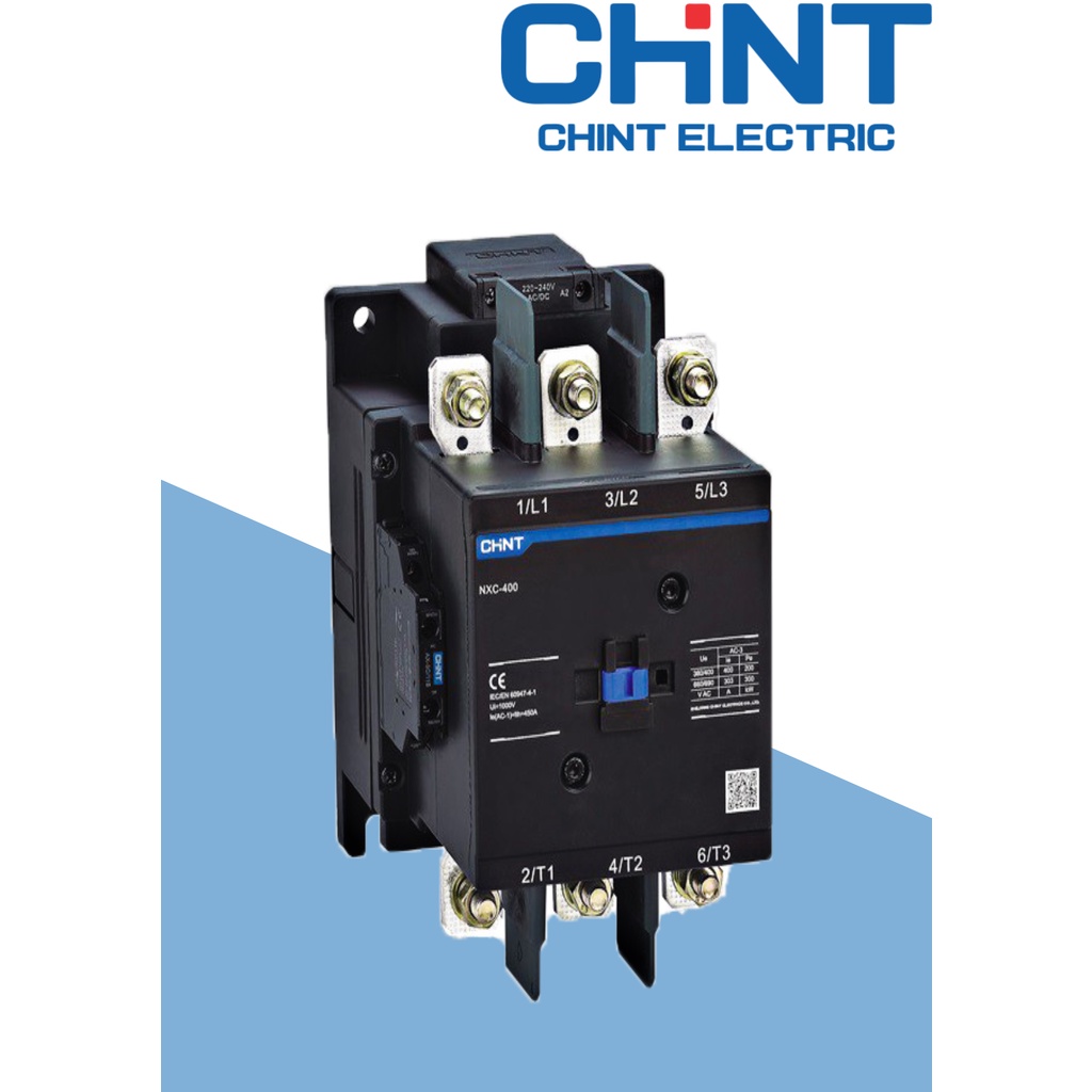 CHINT NXC Series 3 Pole AC Contactor Model : NXC-120-NXC-630 | Shopee Malaysia
