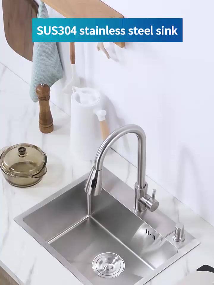 Singki Dapur Nano Sinki 304 Stainless Steel Handmade Single Bowl ...