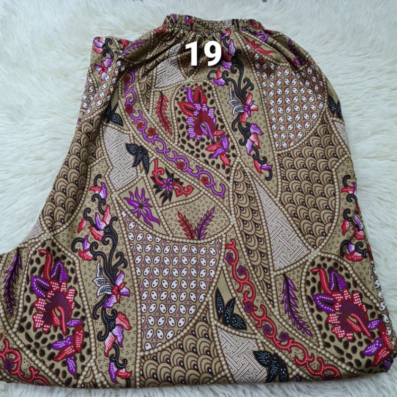 SELUAR BATIK PLUS SIZE BATIK VIRAL ADA POKET | Shopee Malaysia