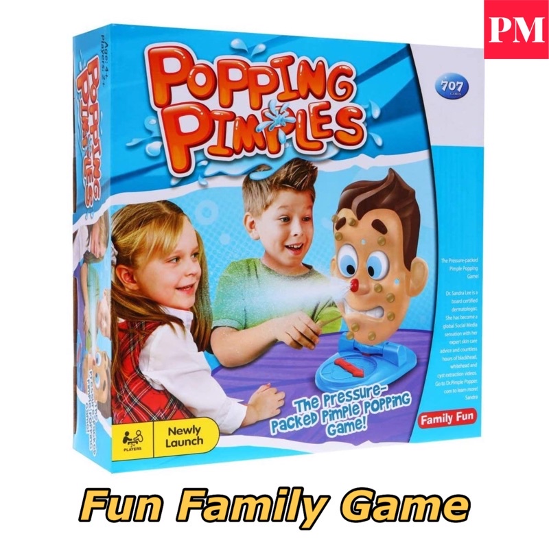 Popping Pimples - Fun Family Game - Pimple Pete - Mainan Keluarga Picit ...