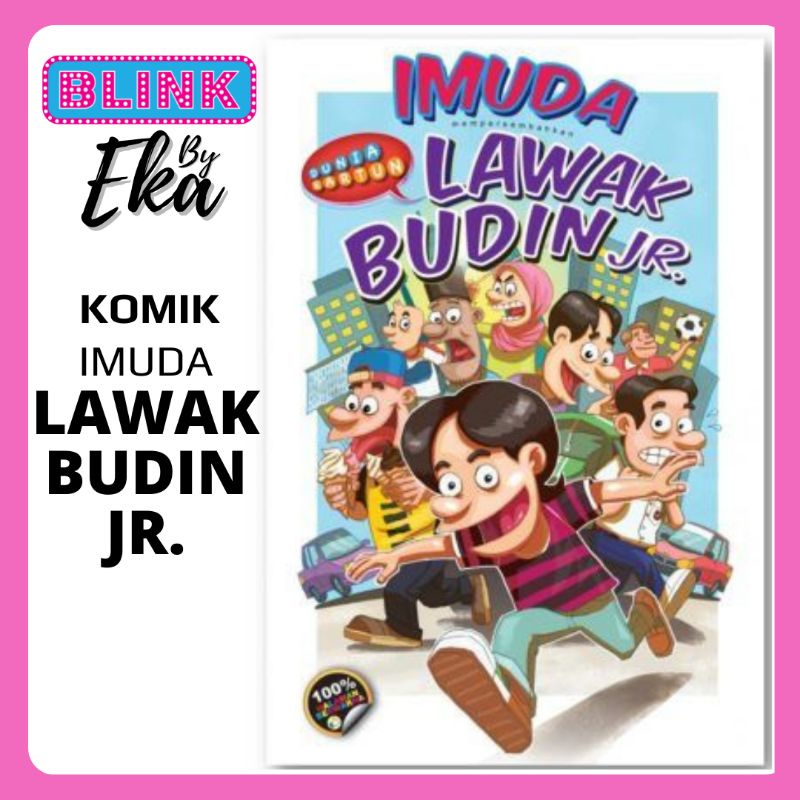 Komik-M - Dunia Kartun | Lawak Budin Jr. | BUKU KOMIK | Imuda | Shopee ...