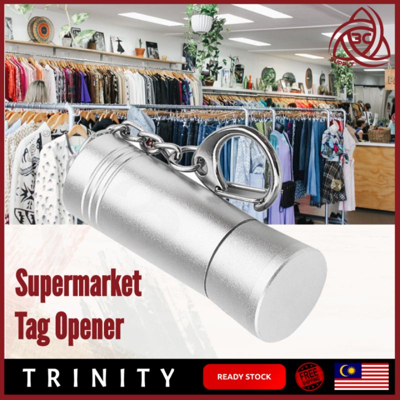 Magnet Lock Unlock Tool Supermarket Tag Remover Magnetic Bullet ...