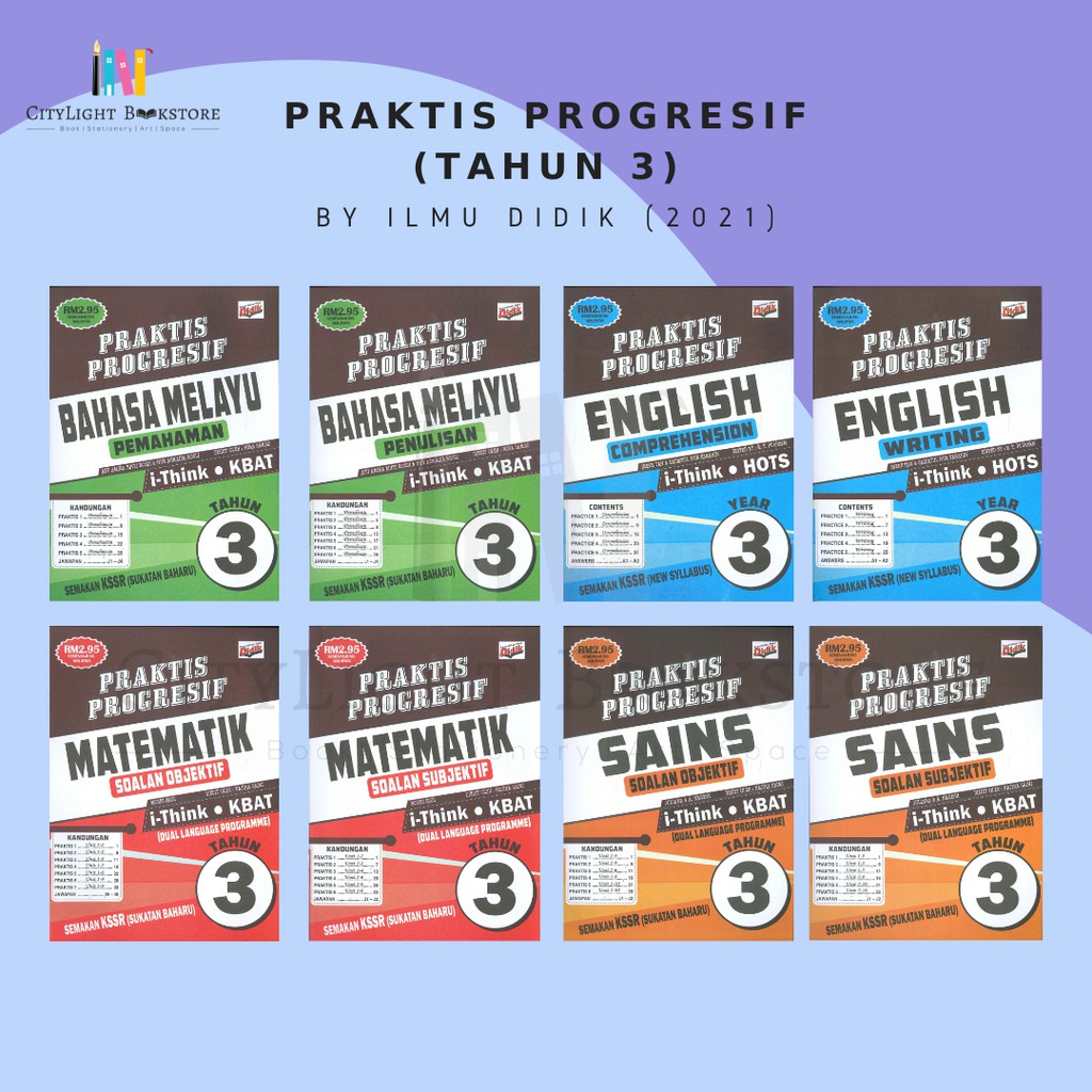 [CITYLIGHT] Buku Latihan 2021: Praktis Progresif Tahun 3 - Didik ...