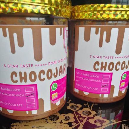 HOMEMADE CHOCOJAR🍫 ️ /😋 CHOCOJAR SEDAP DAN RANGUP 😋/ CHOCOJAR 100% ...