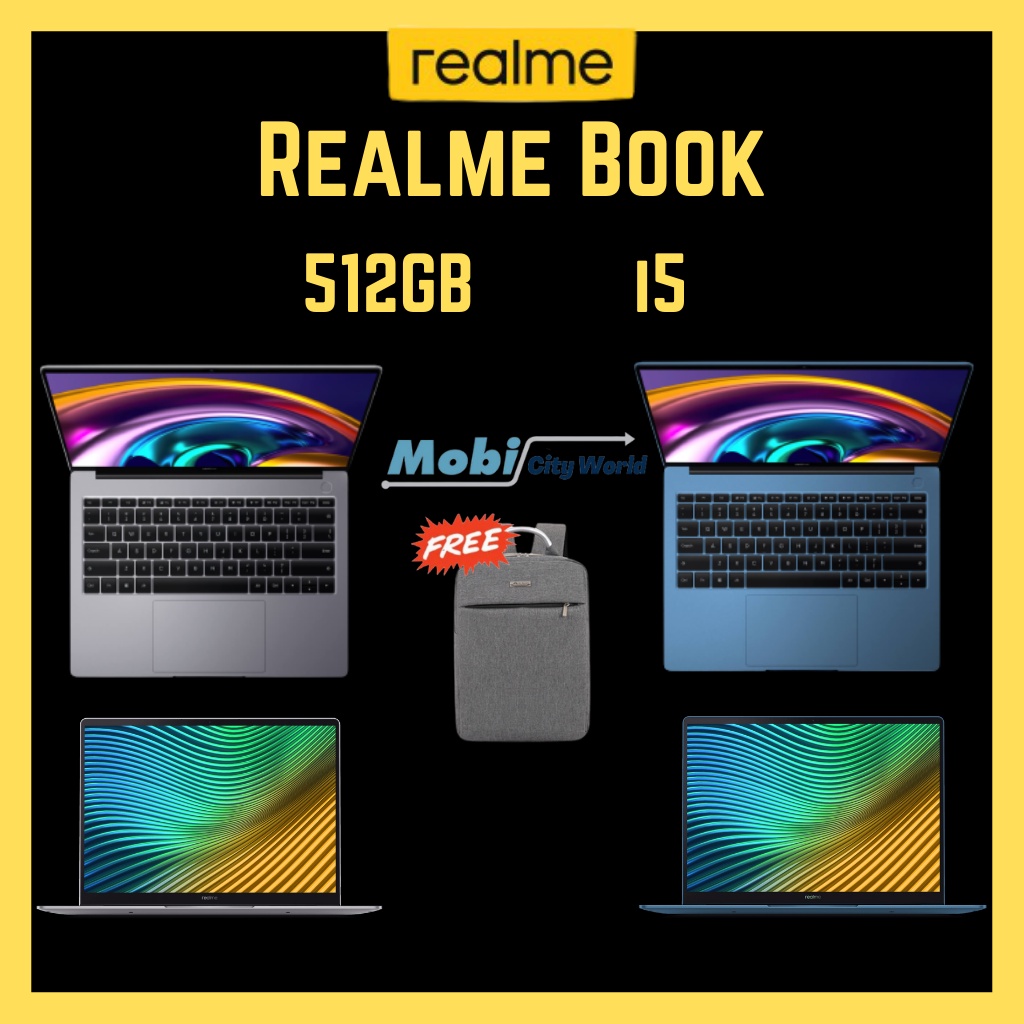 Realme Book Laptop i5 [ 8GB + 512GB SSD ] | 11th Gen Intel Core ...