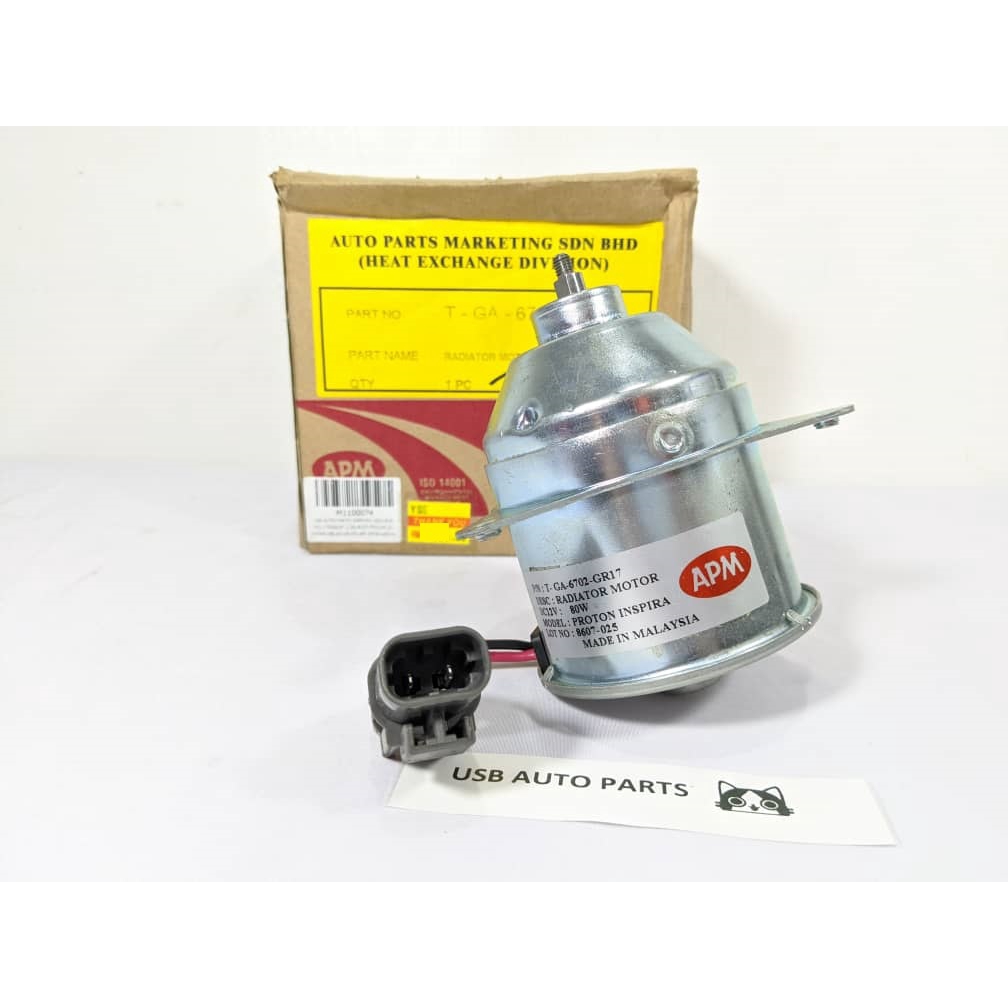 Proton Inspira APM Original Radiator Fan Motor for Proton Inspira ...