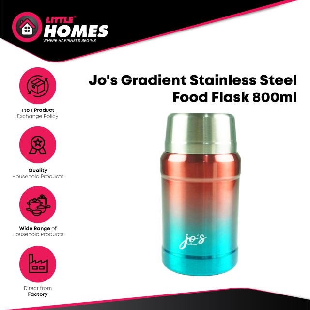 Top Grade 316 Stainless Steel Insulated Bento Soup Food Flask Thermos ...