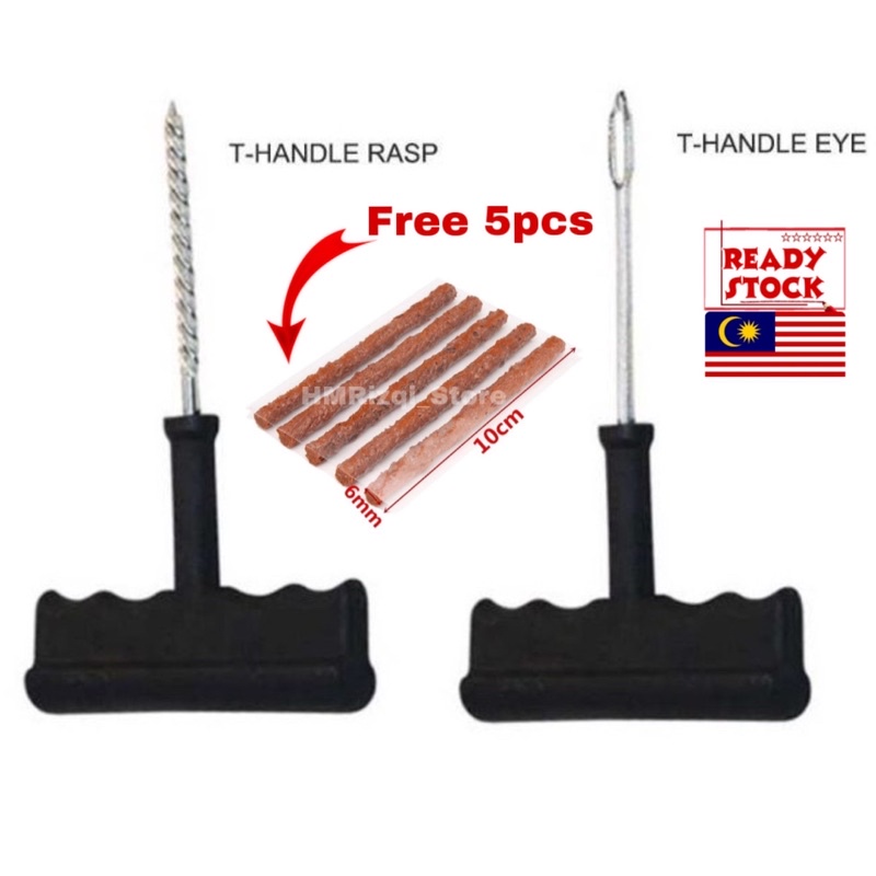🔥Set Tubeless Repair Kit🔥 Set Cacing Membaiki Tayar Bocor/ Motosikal ...