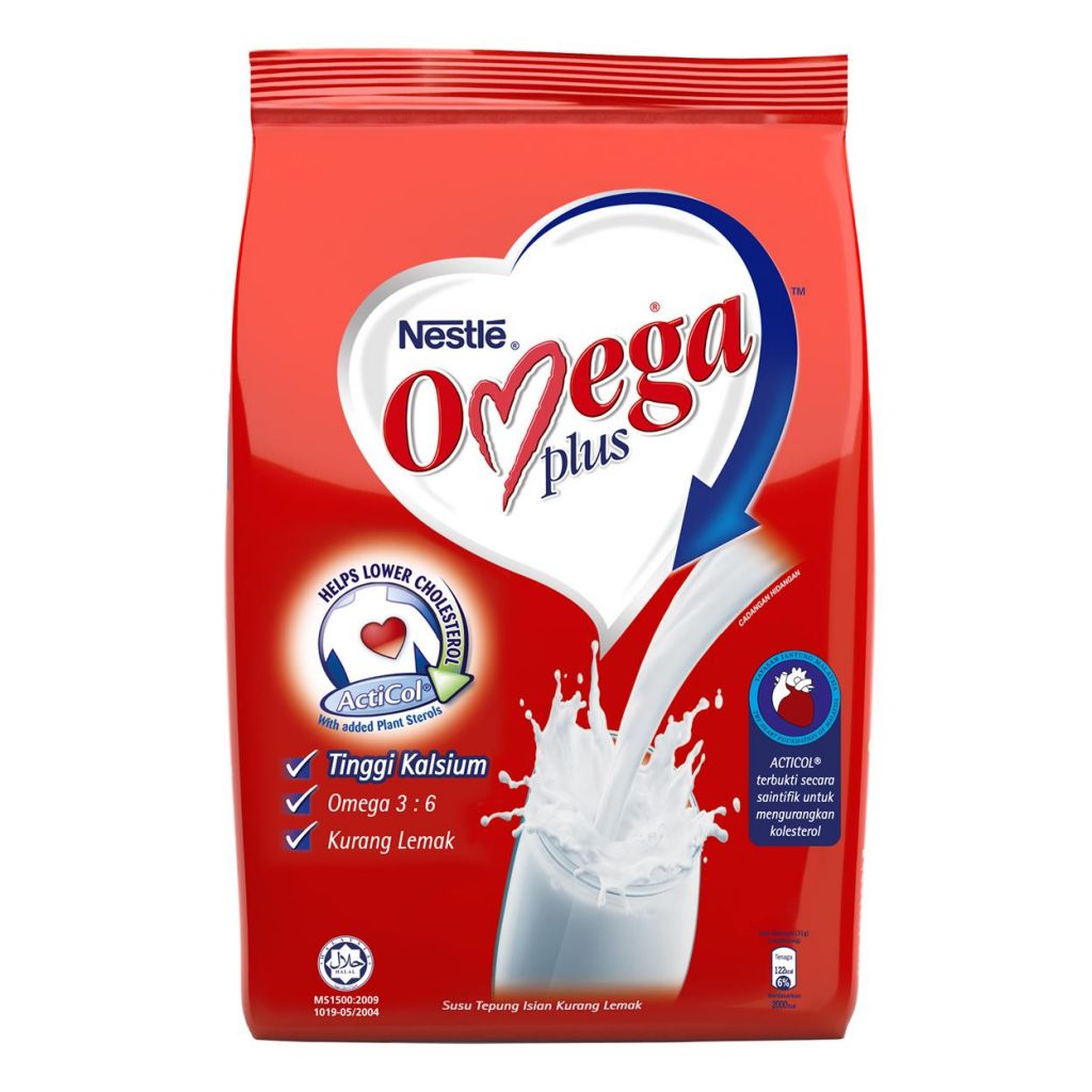 Nestle Omega Plus Milk Powder 1kg (EXP 01/2024) | Shopee Malaysia