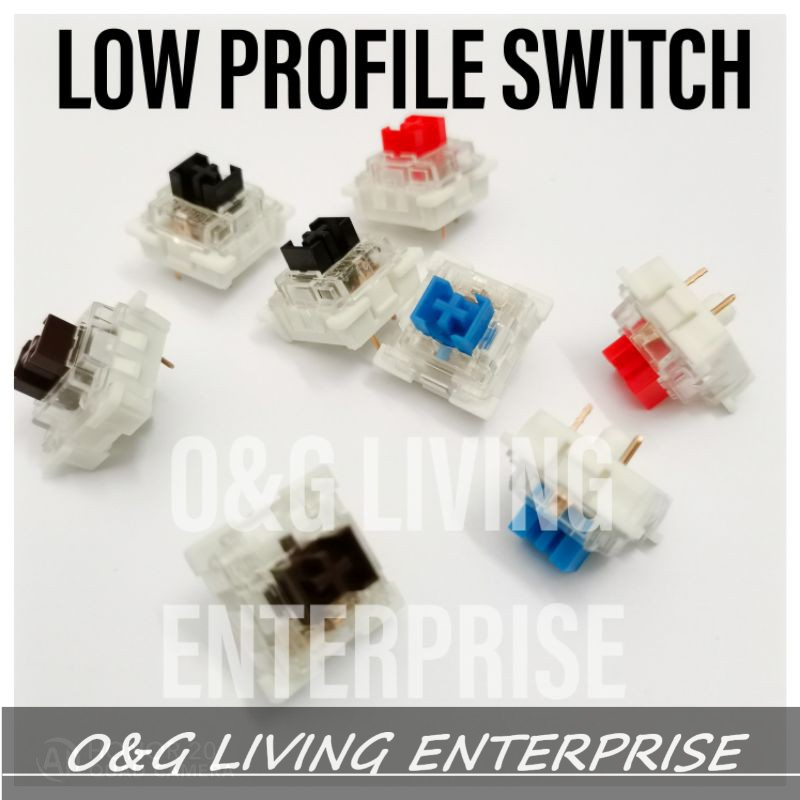 OUTEMU Low Profile Switch 3Pin for Machanical Keyboard | Shopee Malaysia