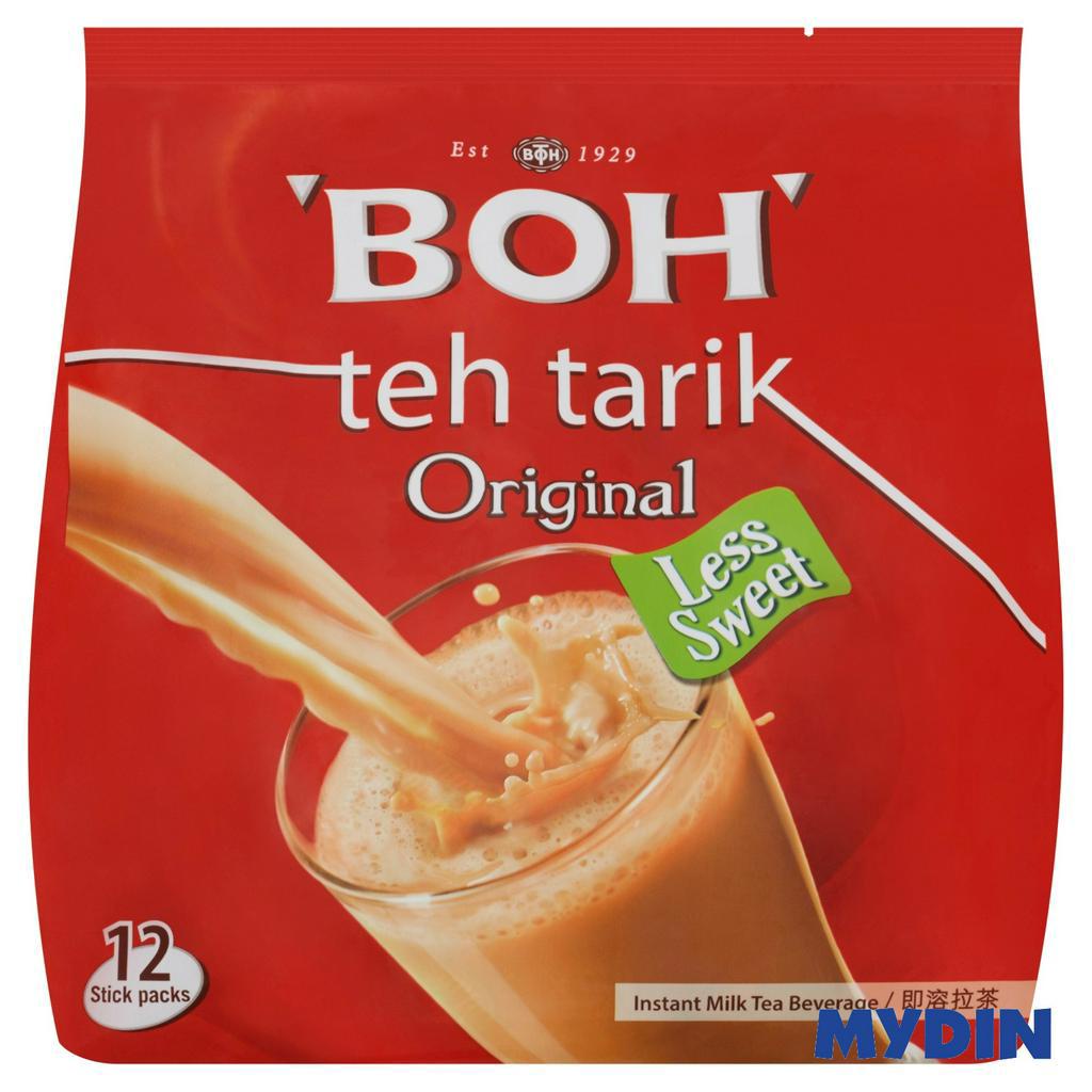 BOH 3 in 1 Teh Tarik Instant Milk Tea Beverage Original (27g x 12 ...
