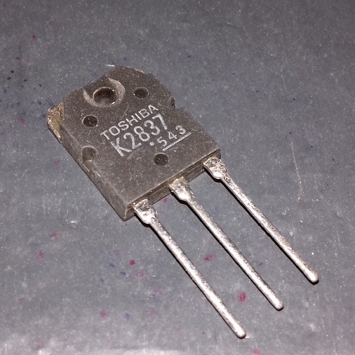 (RD081) K2837 2SK2837 TO-247 20A 500V 焊机常用场效应管 N-CHANNEL MOSFET TOSHIBA ...