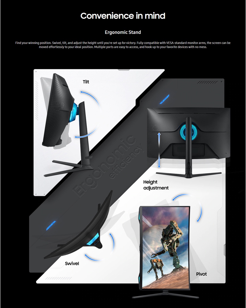 (AONE PLUS SS2) Samsung 32" Odyssey Neo G7 – G75 Gaming Monitor 165HZ ...