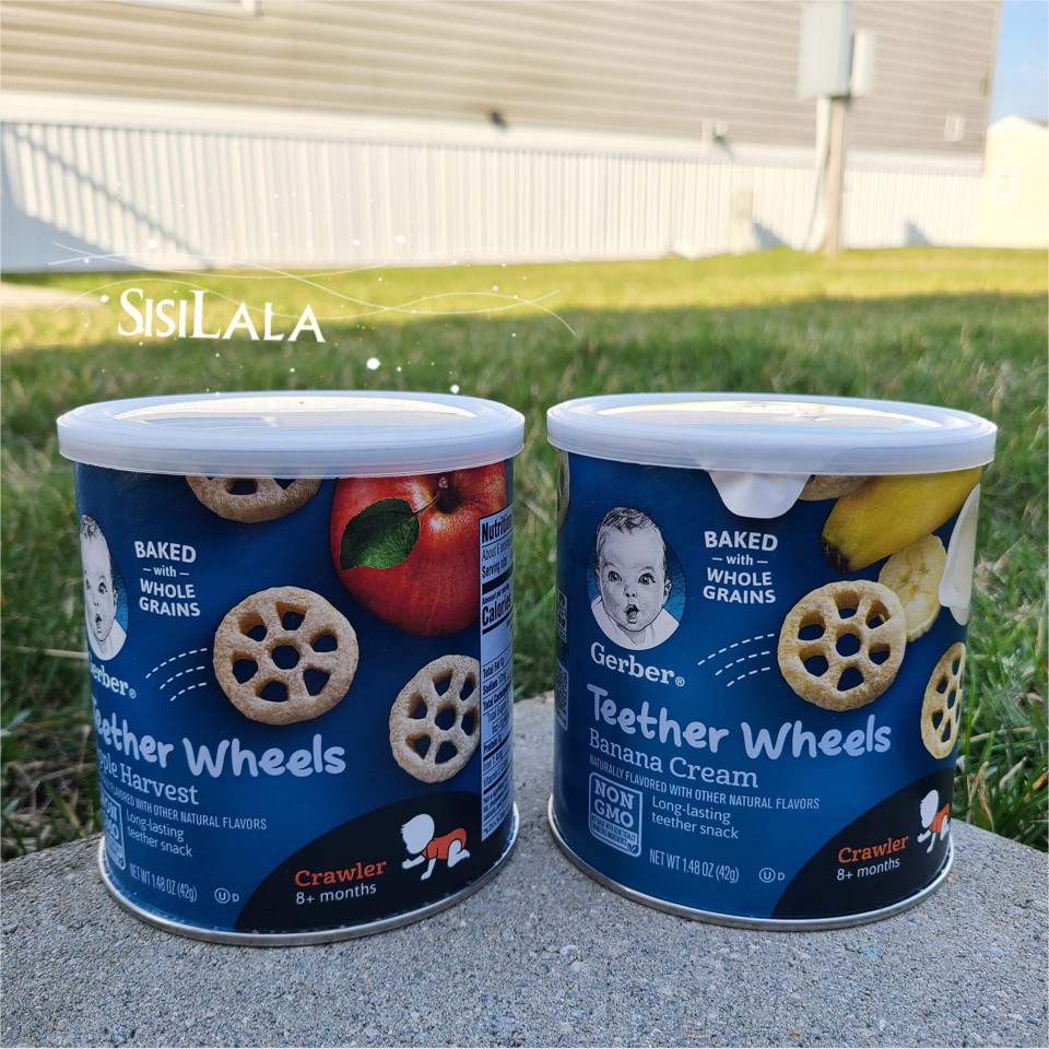 Gerber Teether Wheels Snack Cake | Shopee Malaysia