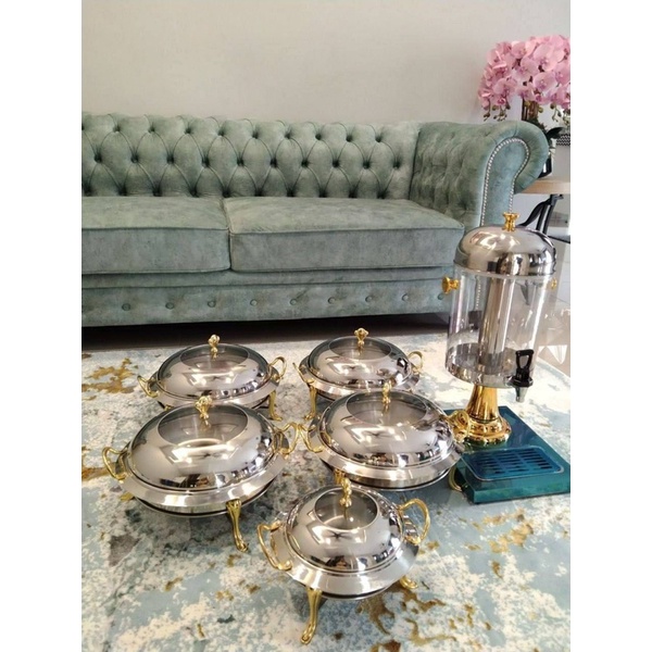 buffet tray bekas makanan set free bekas air | Shopee Malaysia