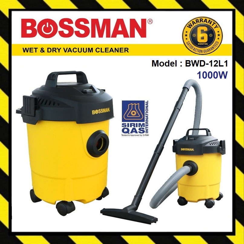 BOSSMAN WET & DRY & BLOWING FUNCTION 3 IN 1 VACUUM (12L) BWD12LI Vakum ...