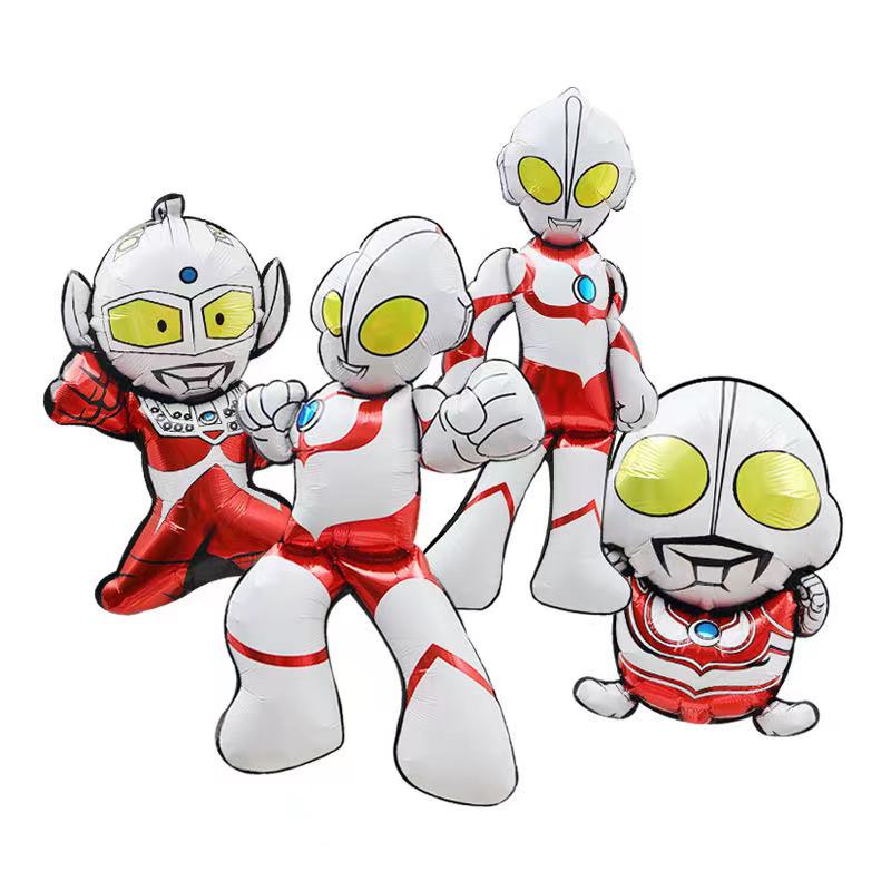 New Ultraman Alumimum Balloon Birthday Party Decoration Layout Toy ...