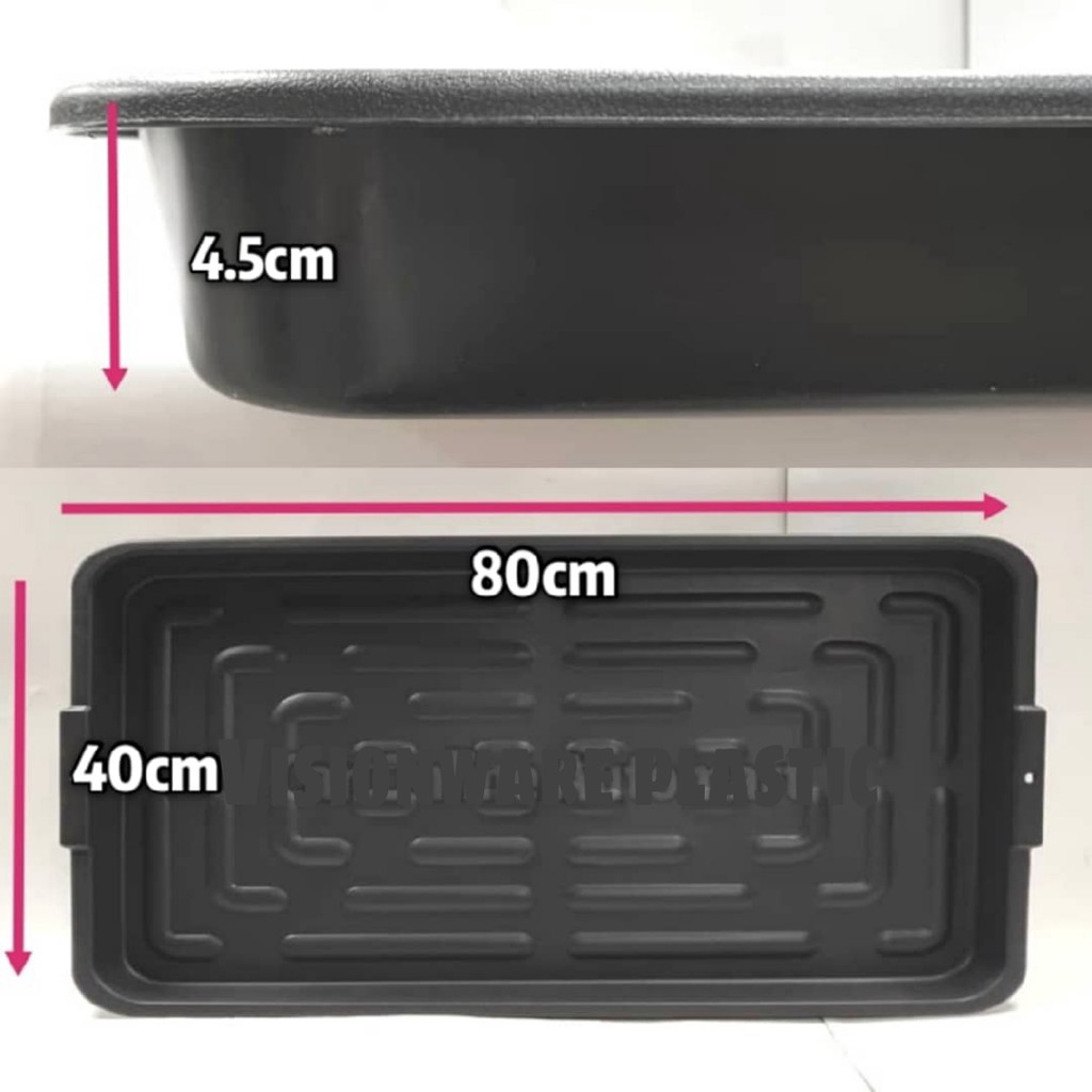VISIONWARE dulang but kereta/Multi Use Car Boot Tray Plastic ...