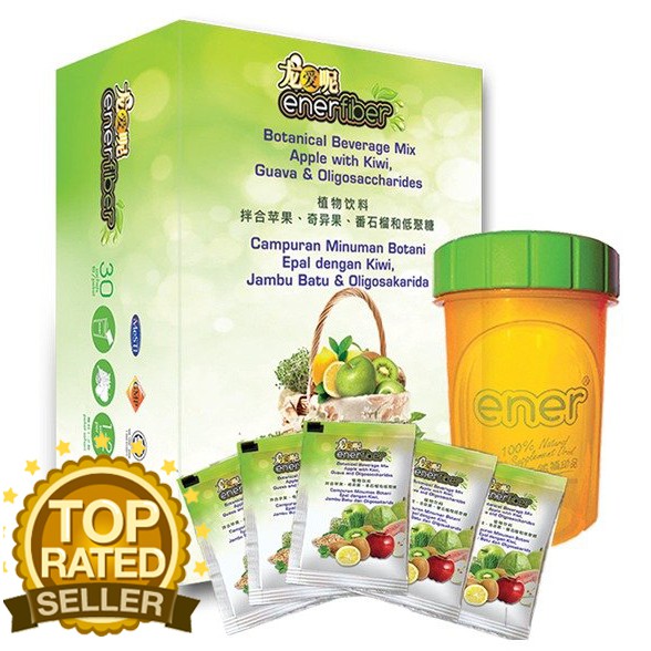 Enerfiber Detox (Slimming Supplement) 10g/Sachet 30Sachets/Box | Shopee ...