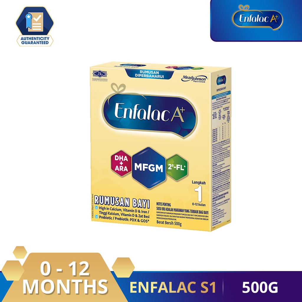 Enfalac Baby Step 1 - 500g (Milk Formula) | Shopee Malaysia