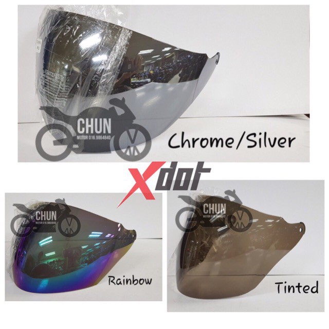 Motor Helmet X-DOT G 618 (With Clear Visor) | Shopee Malaysia