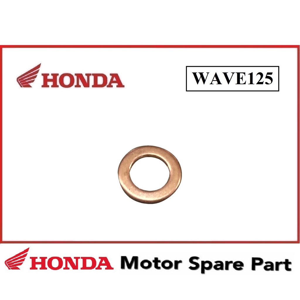 HONDA WAVE125 CALIPER COPPER WASHER WAVE-125 WAVE 125 W125 COPER WASHER ...