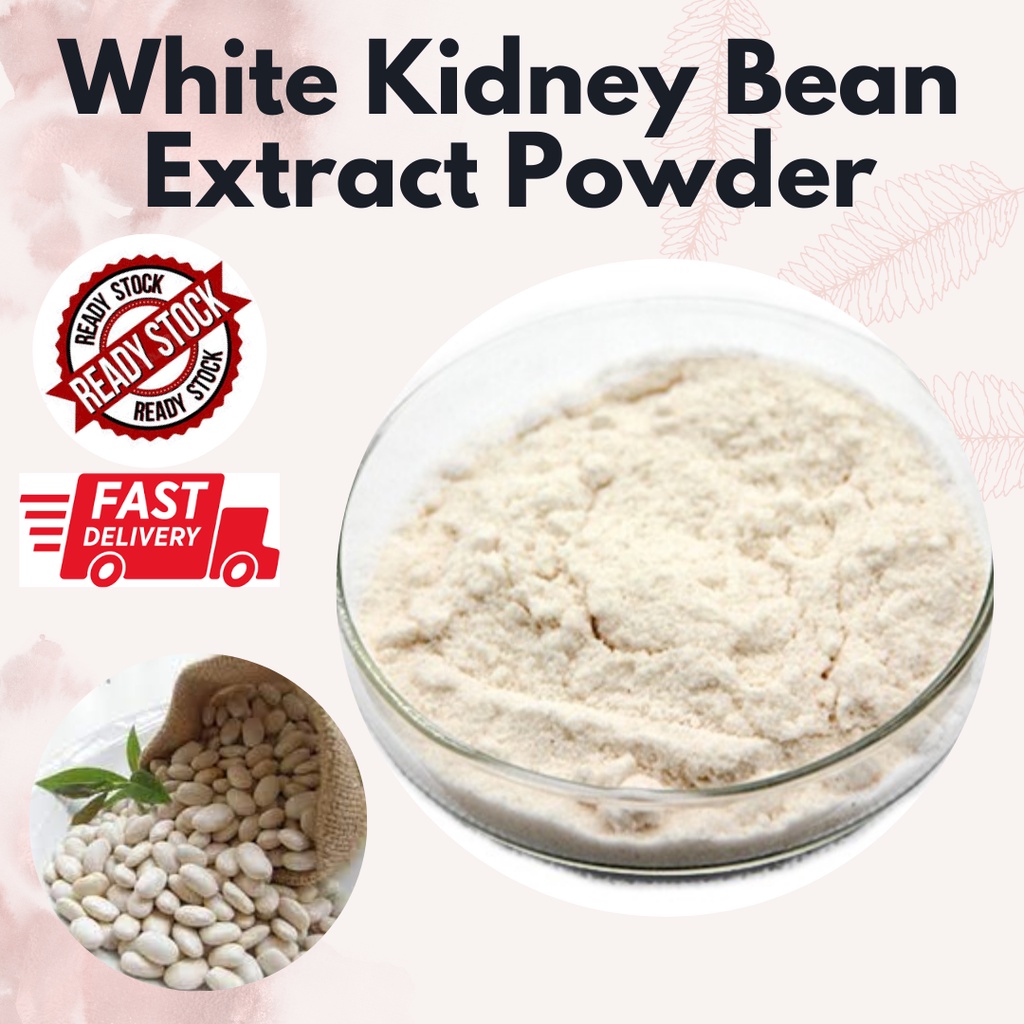 White Kidney Bean Extract Powder/ Serbuk Ekstrak Kacang Ginjal Putih ...