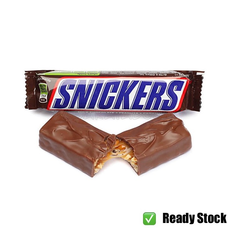 SNICKERS Peanuts Chocolate Bar (51g) | Shopee Malaysia