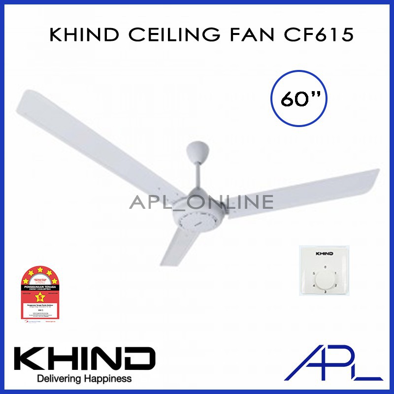 hot style KHIND / PANASONIC / KDK / NIPPON II Ceiling Fan 60’’ inch ...