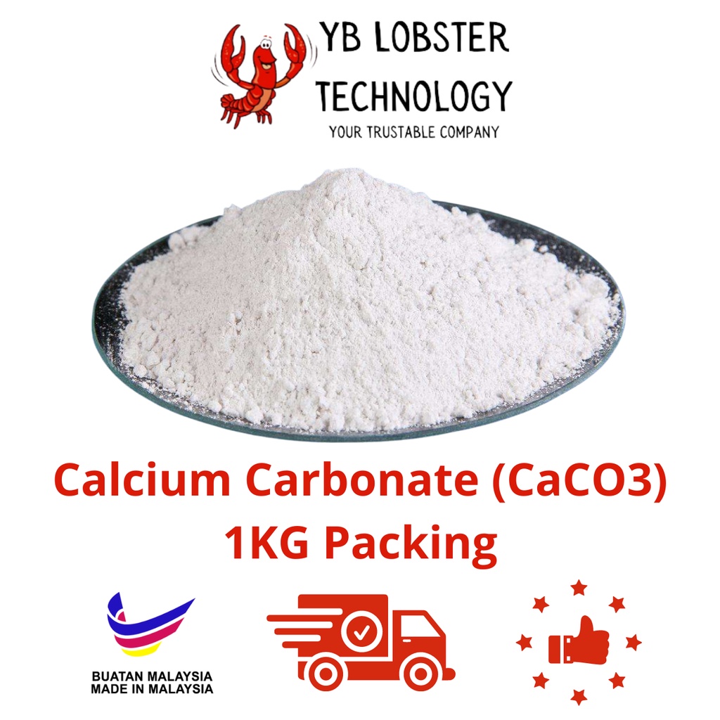 1KG Calcium Carbonate (CaCO3) - Agriculture Grade for Aquaponic PH UP ...