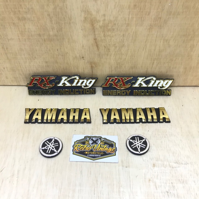 Rx King emblem set Yamaha emblem Garputala emblem set | Shopee Malaysia