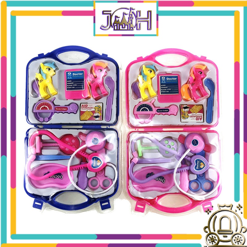 Children Frozen Doctor Nurse Pretend Play Set Portable Suitcase Medical ...