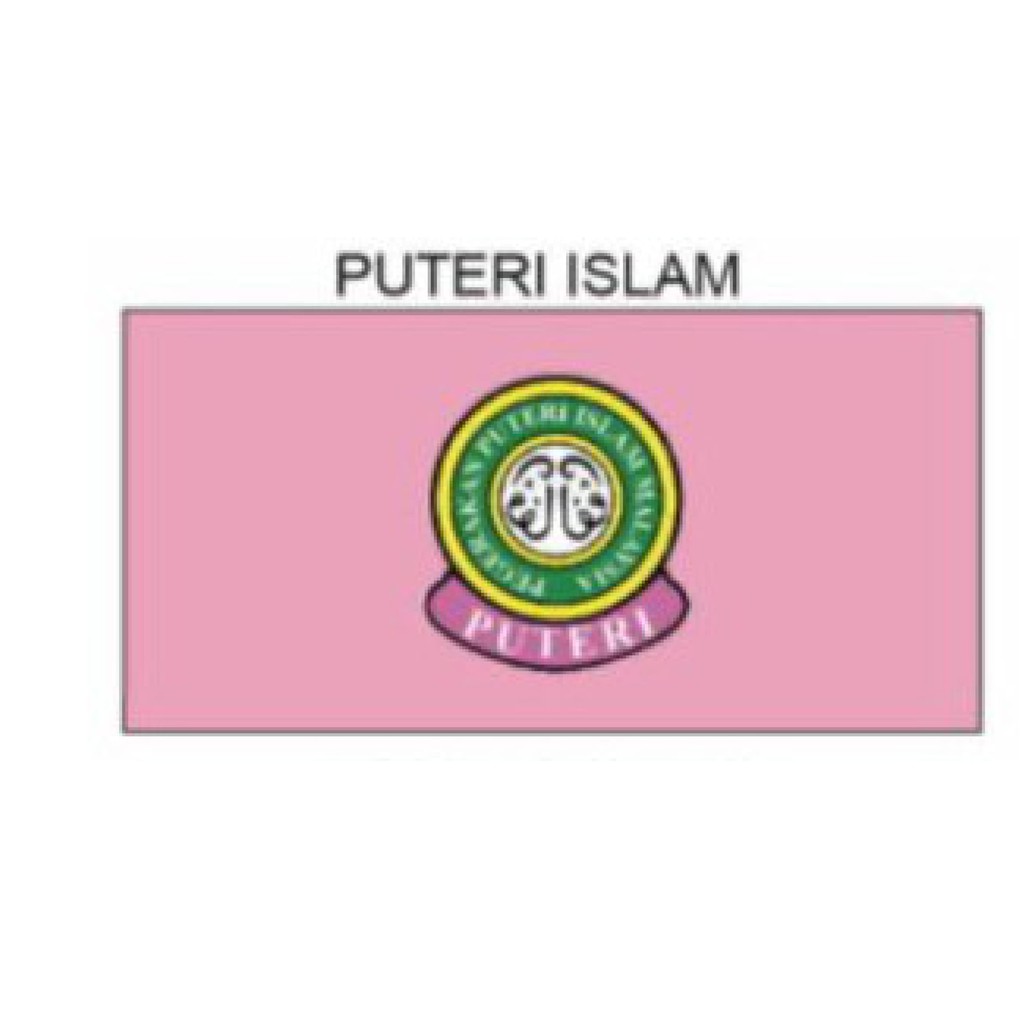 A- Bendera Persatuan 3 x 6ft (Puteri Islam) | Shopee Malaysia