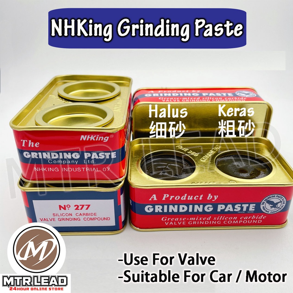 Minyak Grand Valve Ubat Grand Valve Halus Kasar NHKING GRINDING PASTE ...