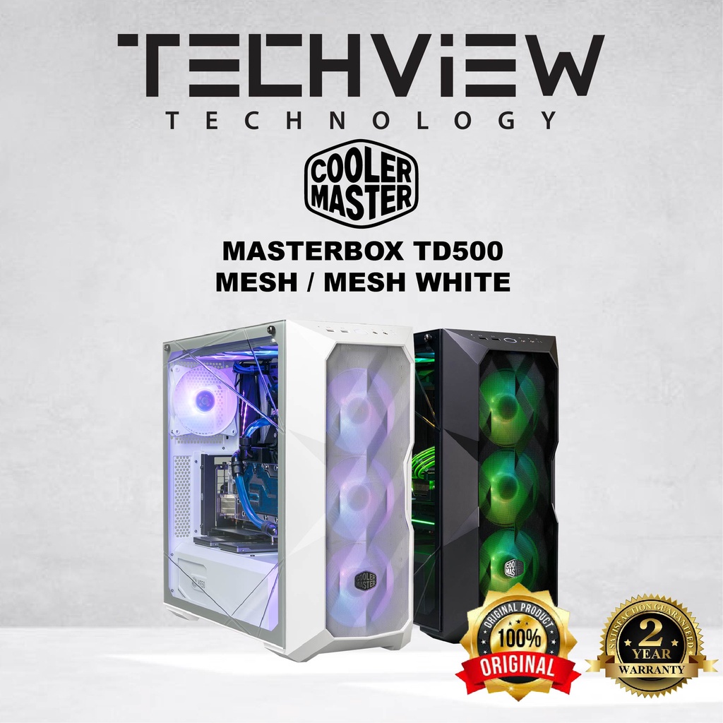 COOLER MASTER MASTERBOX TD500 MESH ARGB CONTROLLER [PC TOWER] | Shopee ...