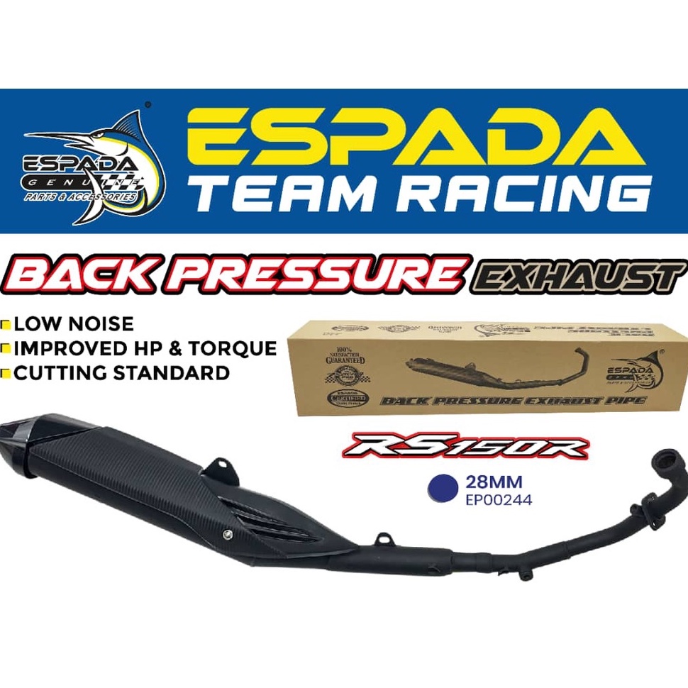 🔥🔥 LC135 Y15ZR RS150 Y16ZR EX5 EXHAUST ESPADA EKZOS LC Y15 Y16 RS ...