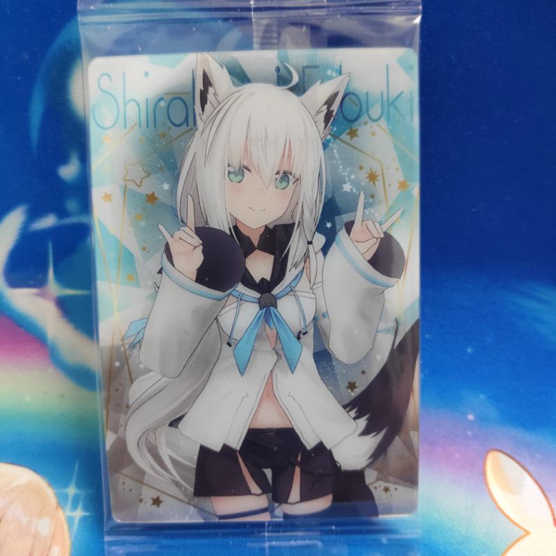 Bandai Hololive Wafer Card Collection Vol.1 Volume 1 Biscuit Cover Corporation Hololive Shokugan ...