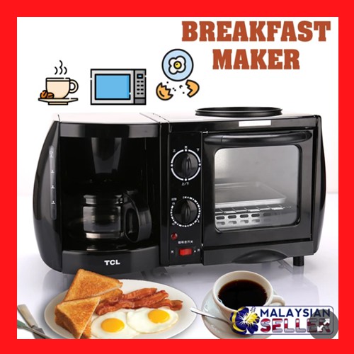 TCL - 3 in 1 Multipurpose Electric Breakfast Machine Maker [ TKX ...