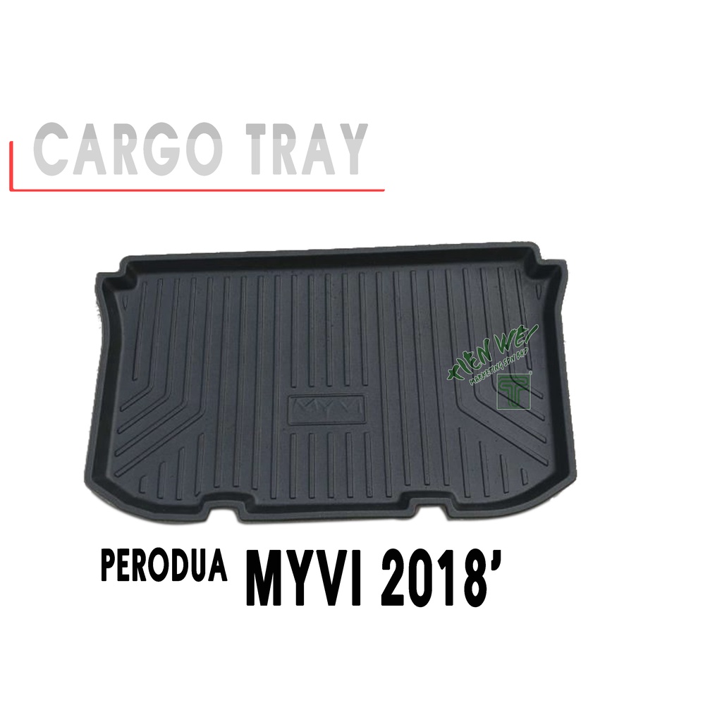 Boot / Cargo / Luggage Tray (TPO) For Perodua Myvi 2018 - 2021 | Shopee ...