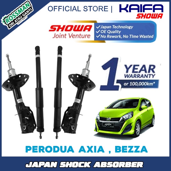 Original Perodua Axia / Bezza Kaifa Shock Absorber Set Japan | Shopee ...