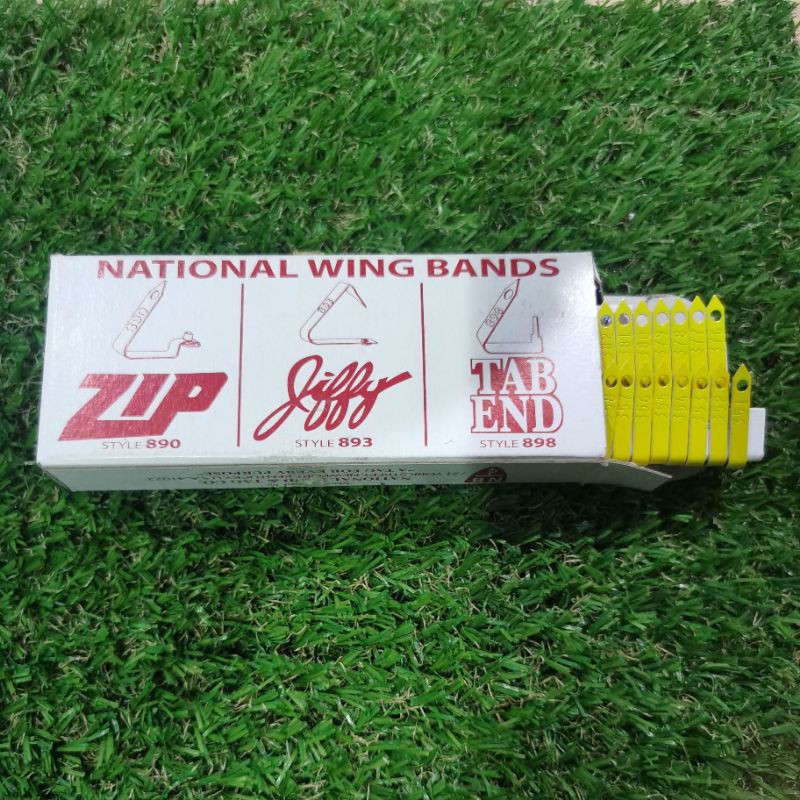 NATIONAL WING BANDS ZIP STYLE890 (1 keping) | Shopee Malaysia