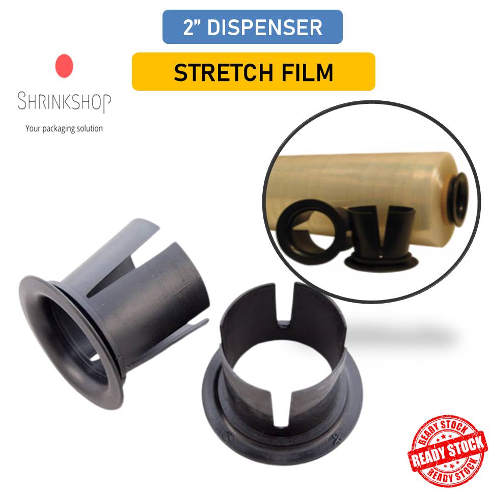 Stretch Film Dispenser 2" core Stretch Film for Hand Roll 500mm Stretch ...