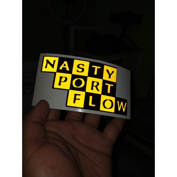 NASTY PORT FLOW Stickers | Shopee Malaysia